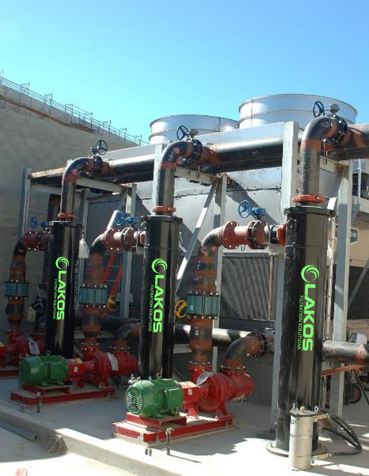 Cooling Tower Filtration - LAKOS Filtration Solutions