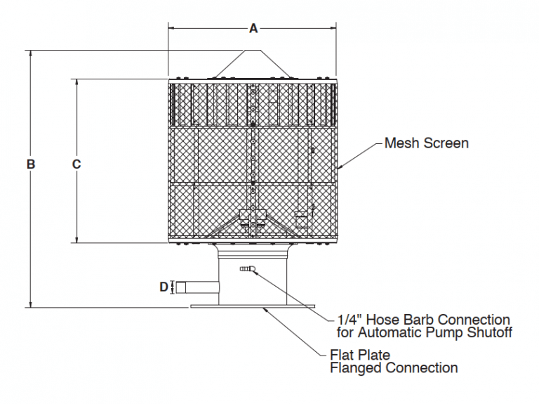 PC - Self-Cleaning Intake Screen - LAKOS Filtration Solutions