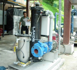 Costa Rica Four Seasons Hotel Removes Debris - LAKOS Filtration Solutions
