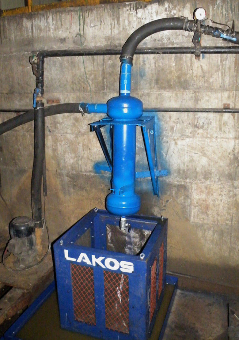 Solids Removed at Steel Manufacturing Plant Using LAKOS Separator - LAKOS Filtration Solutions