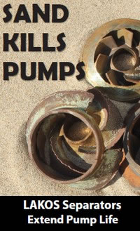 Protect Pumps From Sand - Remove Sand From Well Water - LAKOS ...