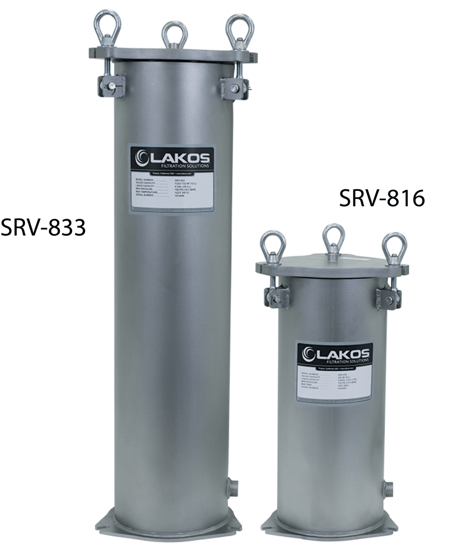 SRV - Solids Recovery Vessel - LAKOS Filtration Solutions